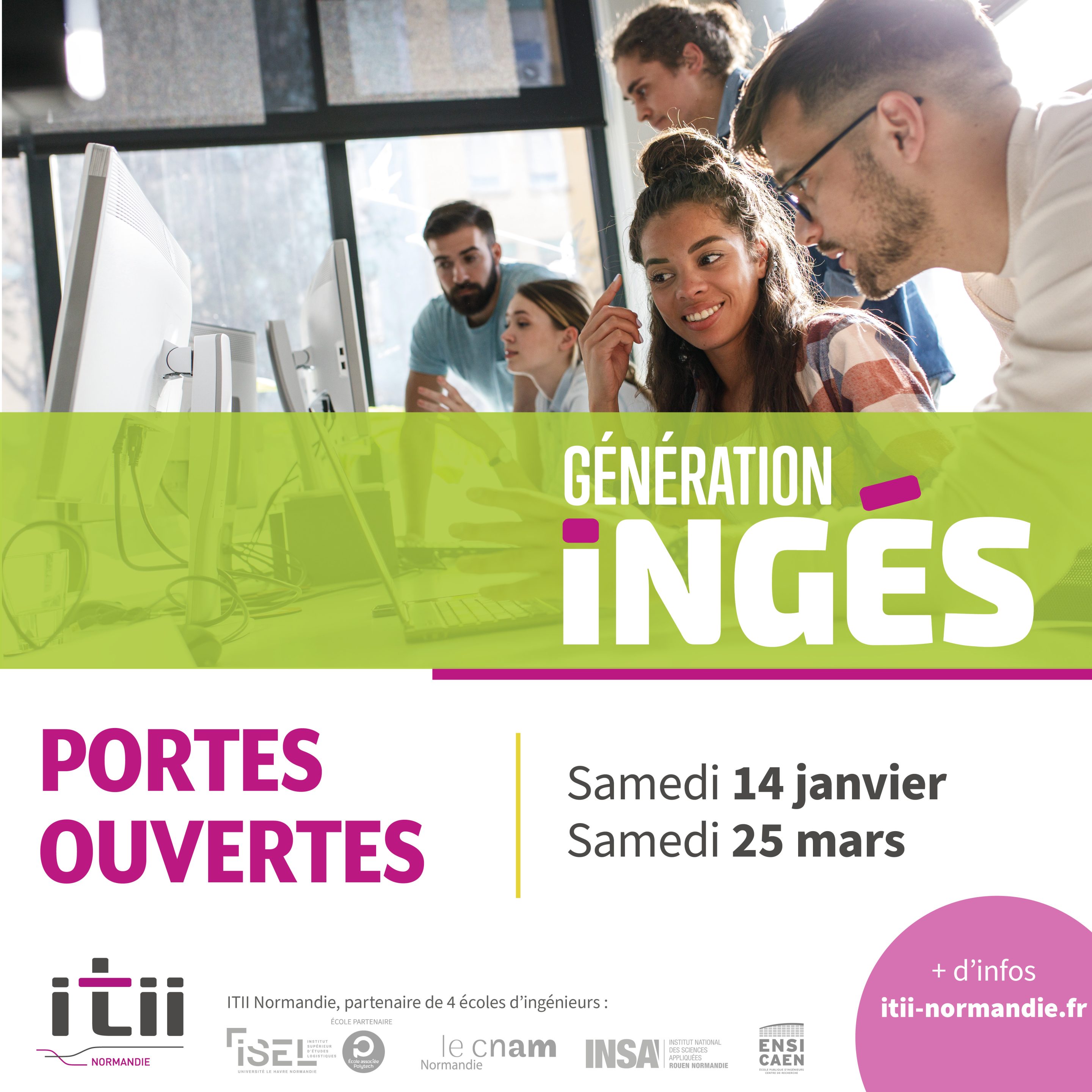 Bien se renseigner, c'est bien s'orienter ! Venez aux Journées Portes ...